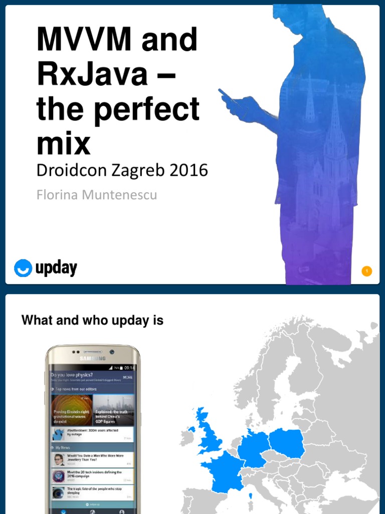 MVVM and Rxjava - The Perfect Mix: Droidcon Zagreb 2016 | PDF | Information Technology ...