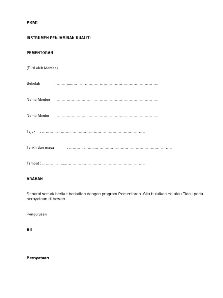 Borang 4p | PDF
