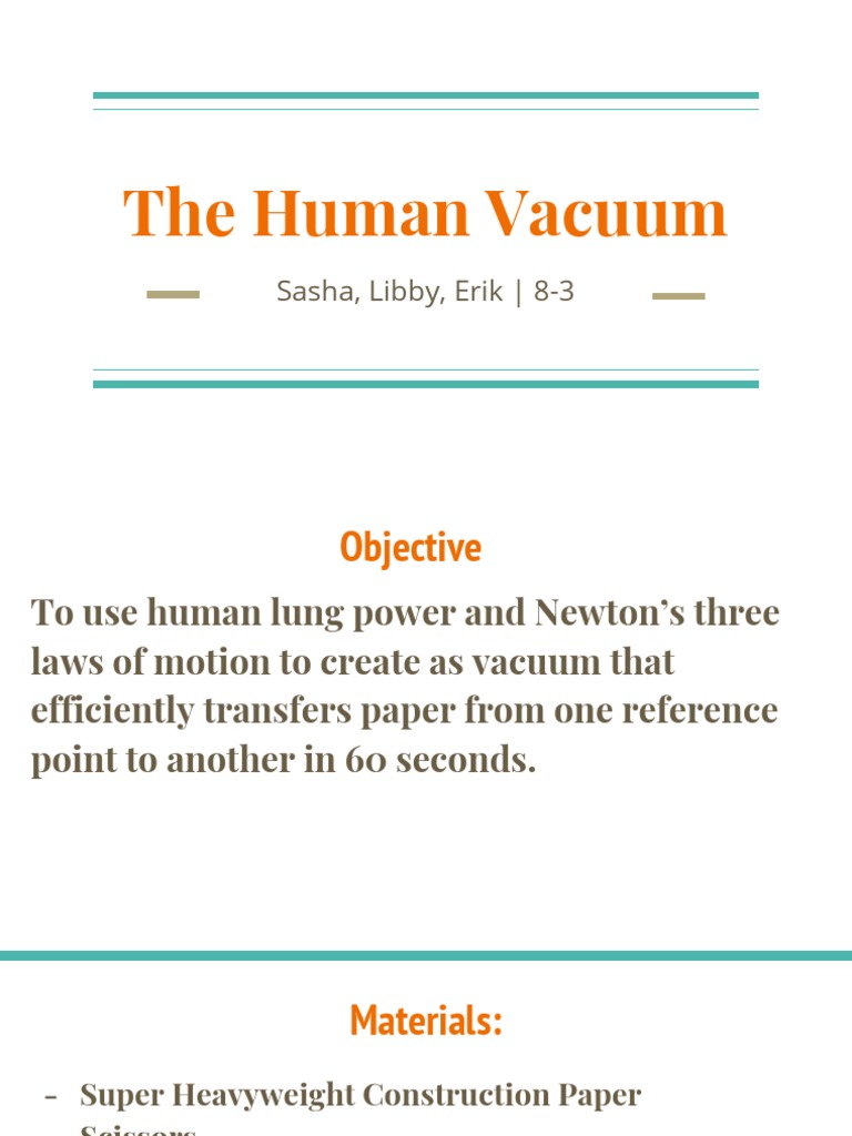 The Human Vacuum | PDF | Technology & Engineering