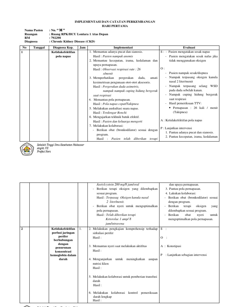 Implementasi Dan Catatan Perkembangan | PDF | Pengembangan Diri | Kesehatan Holistik
