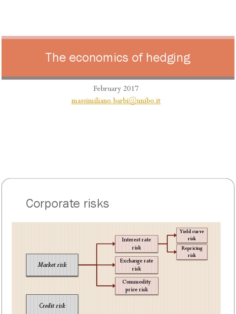 Economics of Risk Management | PDF | Derivative (Finance) | Futures ...