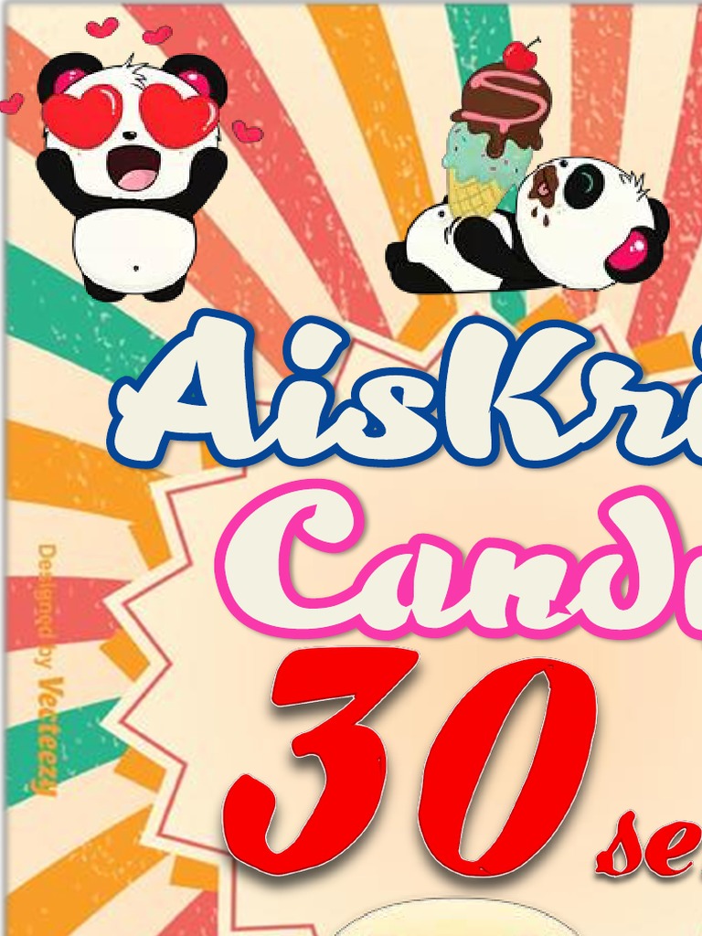 Contoh Poster Aiskrim Malaysia | PDF
