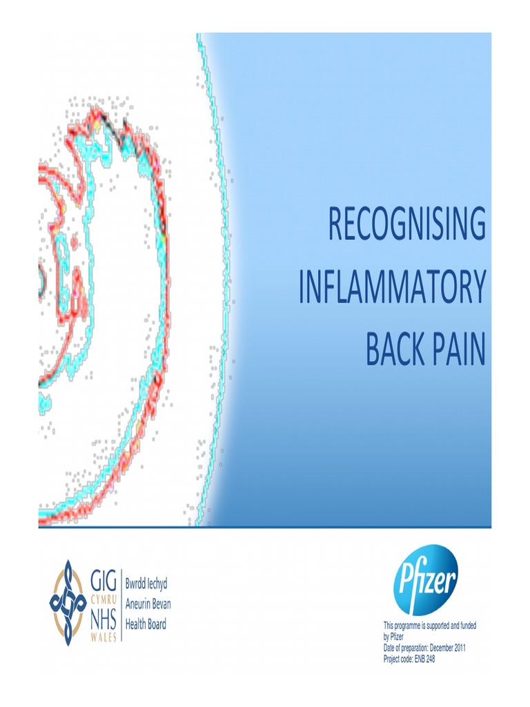 Recognising Inflammatory Back Pain | PDF | Back Pain | Medical Diagnosis
