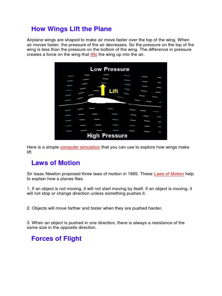 Laws of Flight | PDF