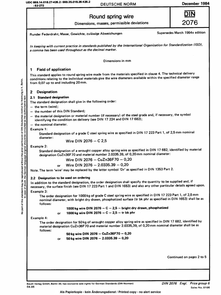 1 Din 2076 PDF | PDF