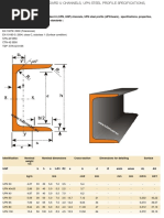 IPE and HEA Steel Section Properties | PDF
