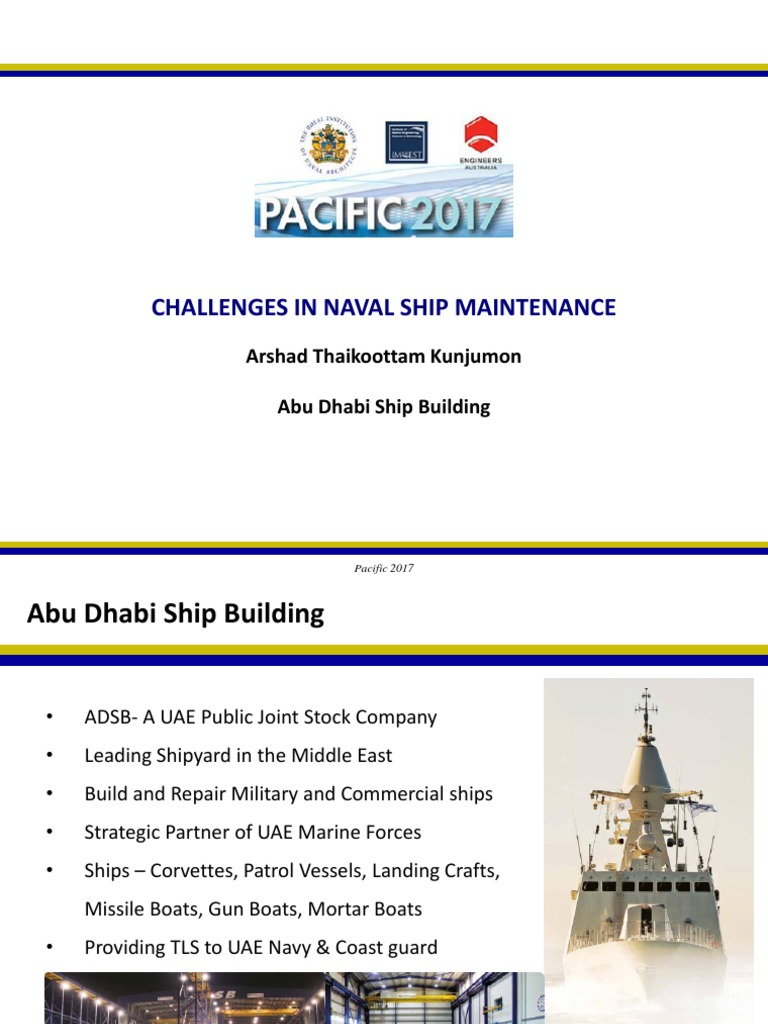 Challenges in Naval Ship Maintenance R011017 R2 | PDF | Navies | Ships