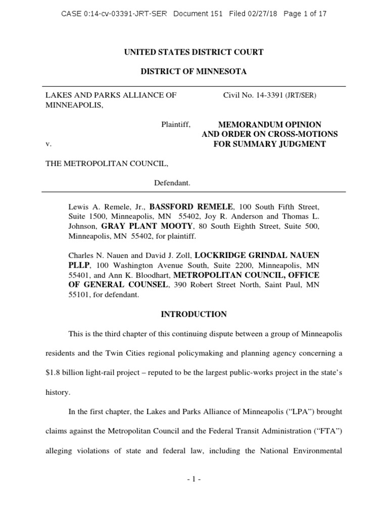 Summary Judgment Order | PDF | Summary Judgment | National ...