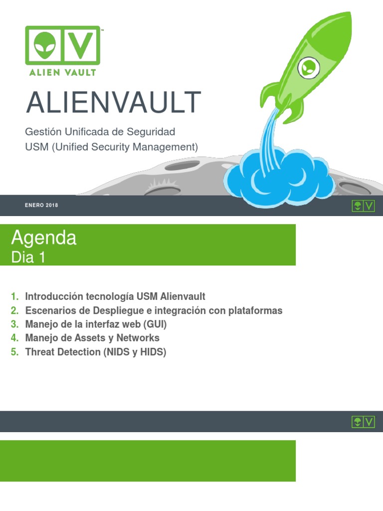 Alien Vault Presentacion | PDF | Apoyo | Archivo de computadora