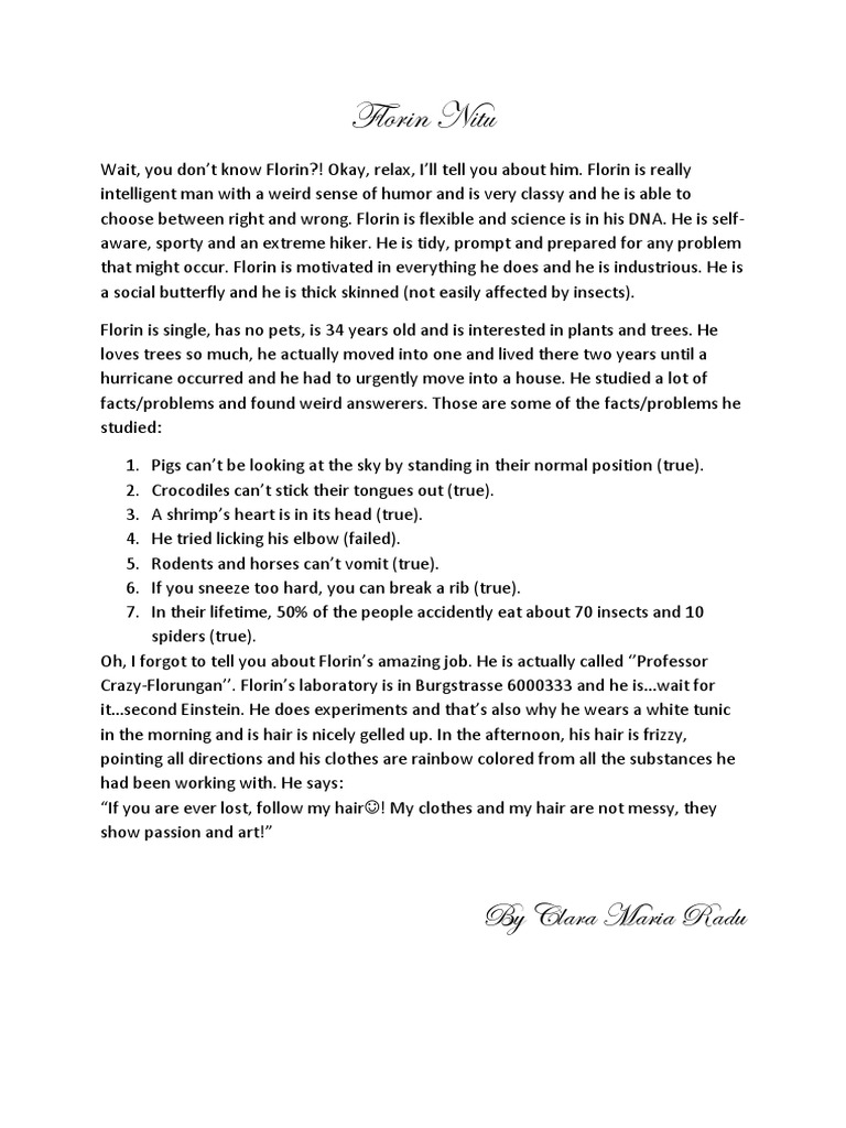 Florin Nitu: by Clara Maria Radu | PDF