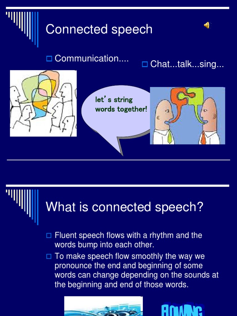 Connected Speech Techniques | PDF | Stress (Linguistics) | English Language