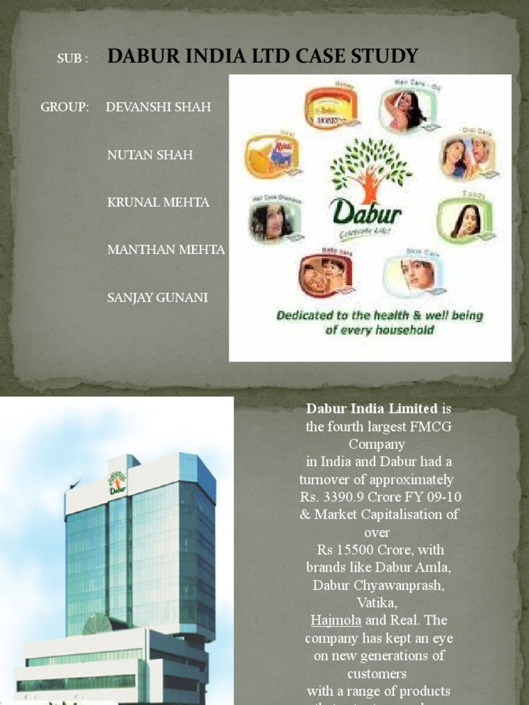 Dabur India LTD Case Study | PDF | Sales | Business