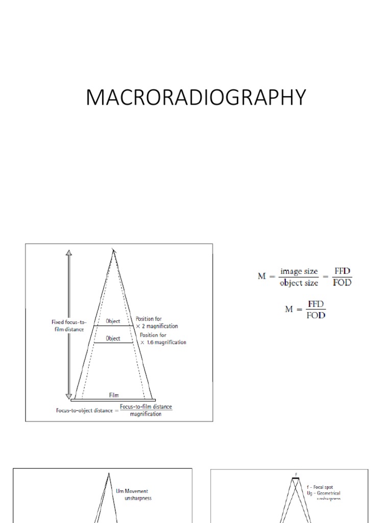 Macro Radiography | PDF