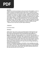 Lea's Monologue - 'DNA' | PDF | Leisure