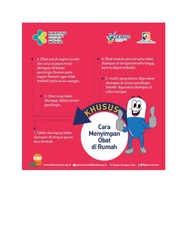 Poster Cara Penyimpanan Obat Pdf