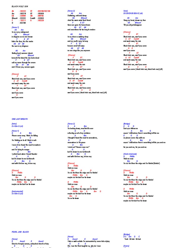Chords N Lyrics | PDF | Song Structure | Musical Forms