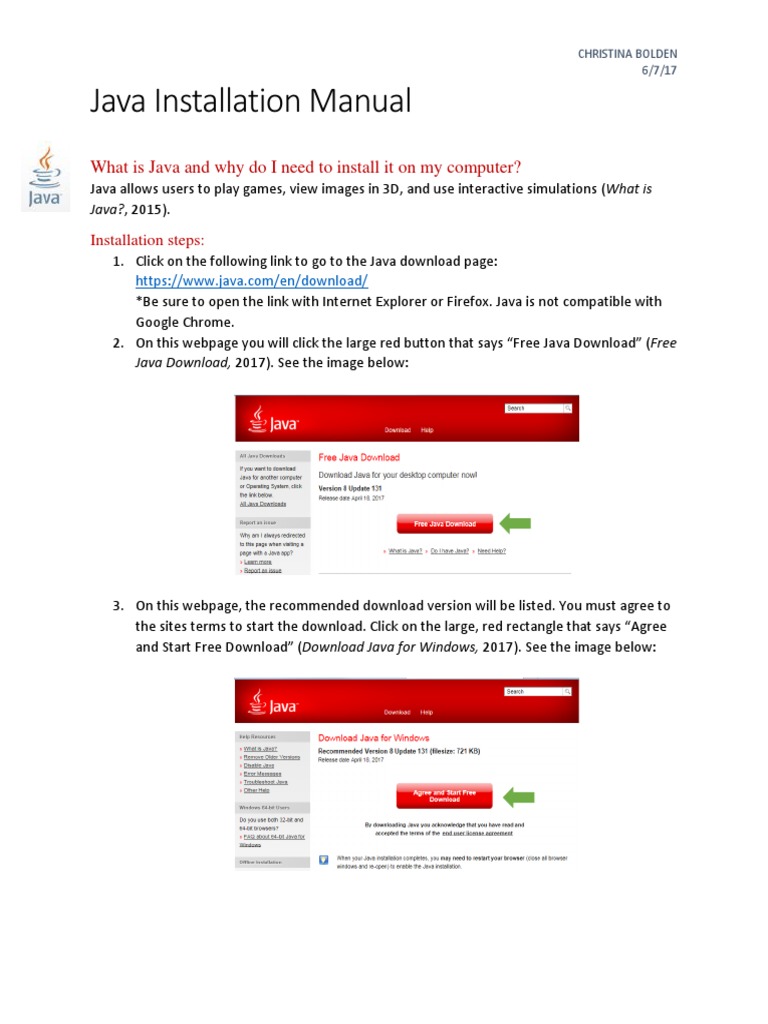 Java Installation Manual: What Is Java and Why Do I Need To Install It ...