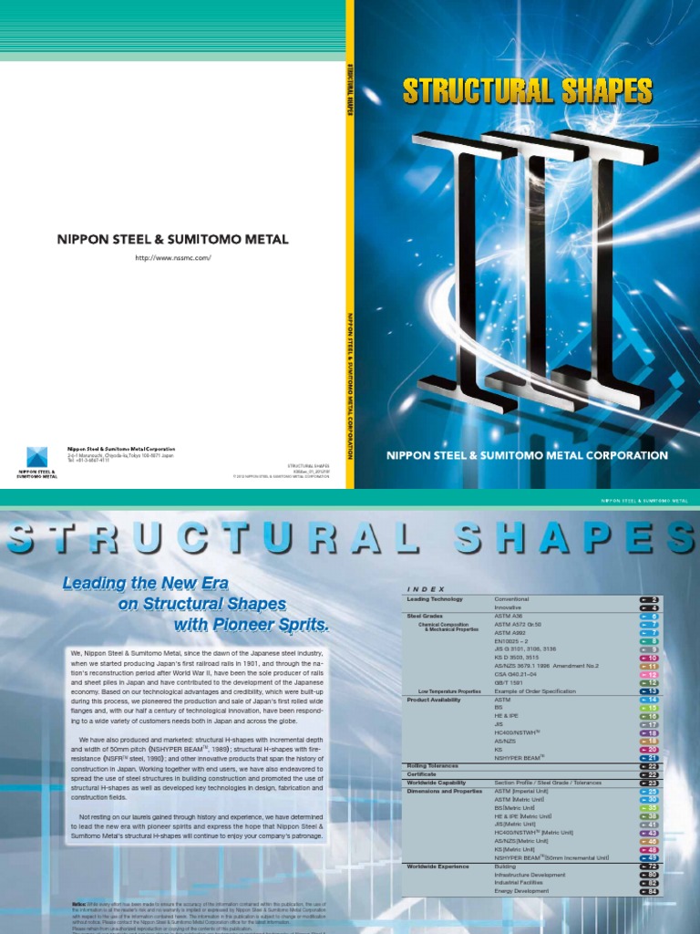 Structural Shapes (NSSC) | PDF