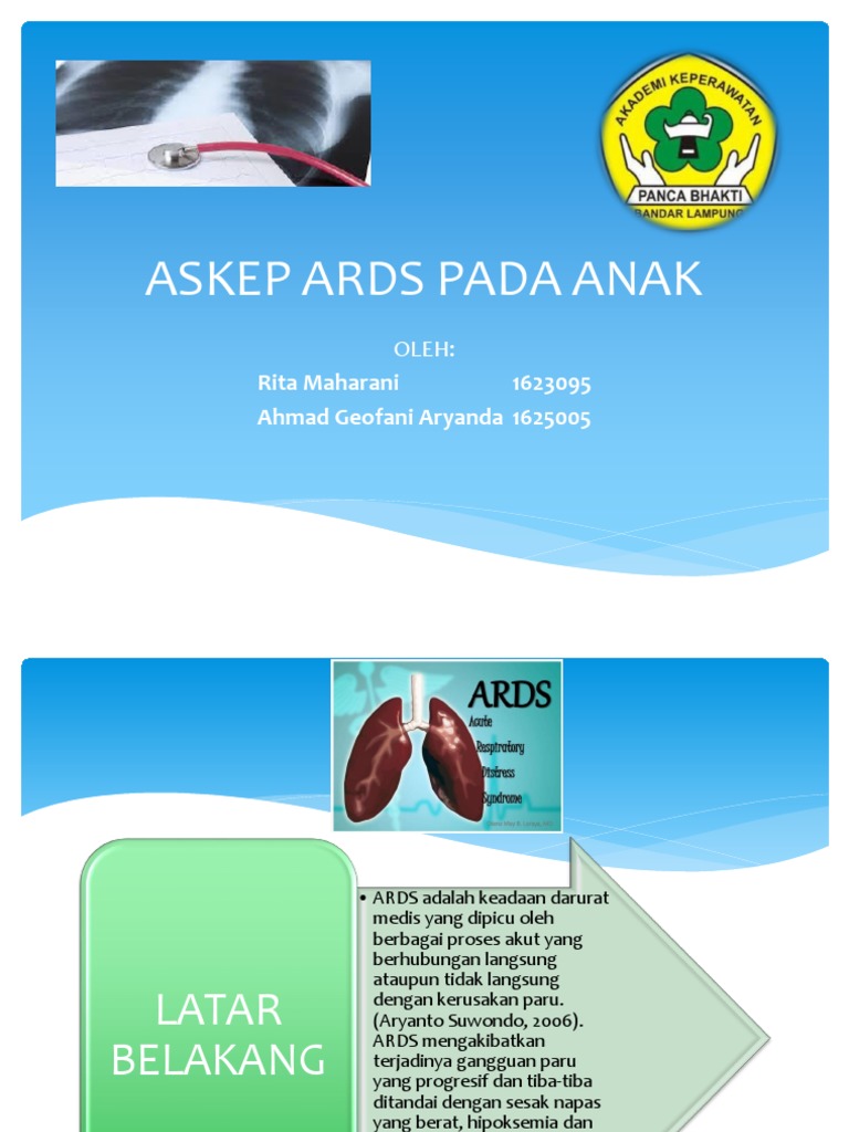 Askep Ards Pada Anak | PDF