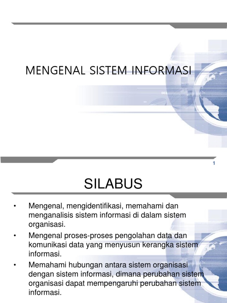 Mengenal Sisfo | PDF