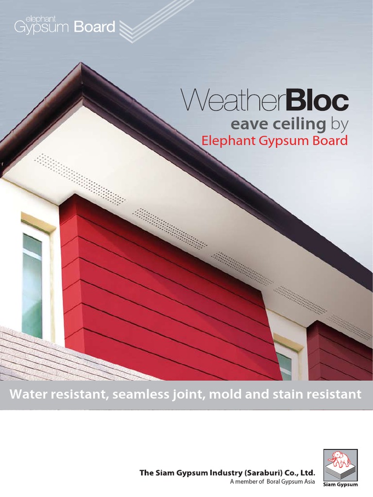 Weather Bloc | Download Free PDF | Drywall | Ventilation (Architecture)