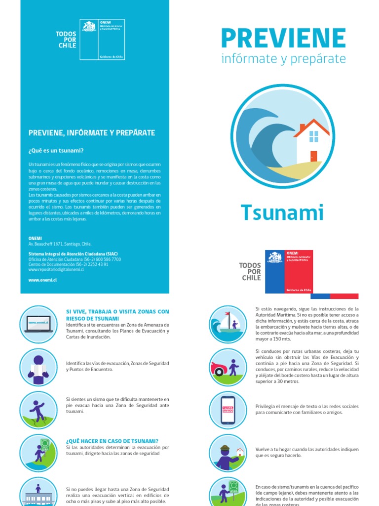 Tsunami | PDF | Tsunami | Temblores