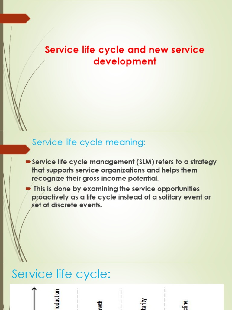 Understanding Service Life Cycle Management | PDF