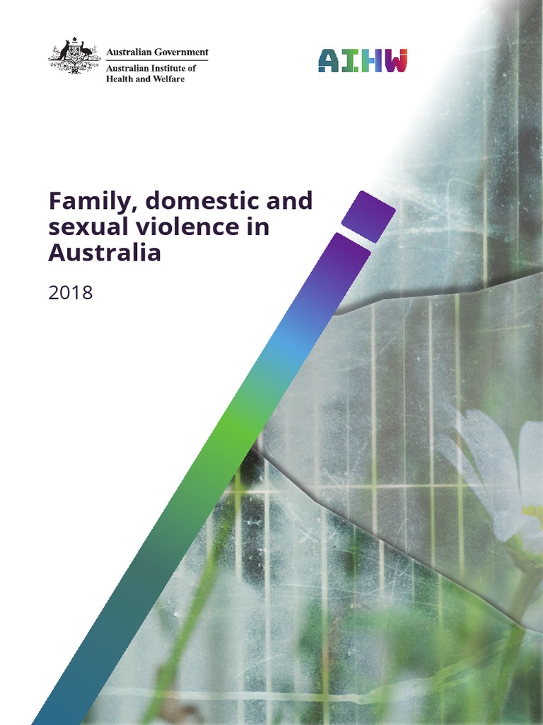 AIHW Family, Domestic and Sexual Violence in Australia, 2018 | PDF ...
