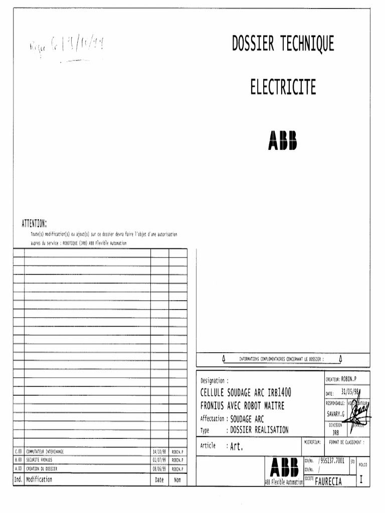 Dossier ABB PDF | PDF