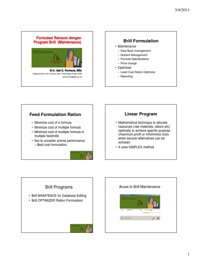 Brill Software Manual | Download Free PDF | Information Technology ...
