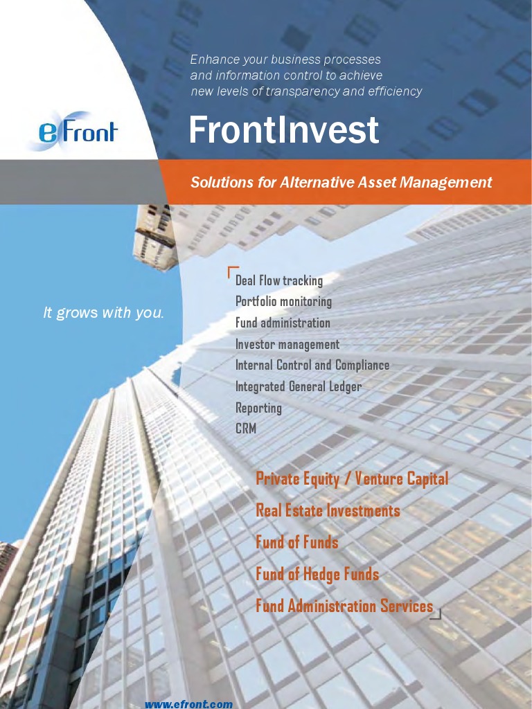Front Invest Solutions (En) | PDF | Private Equity | Internal Control