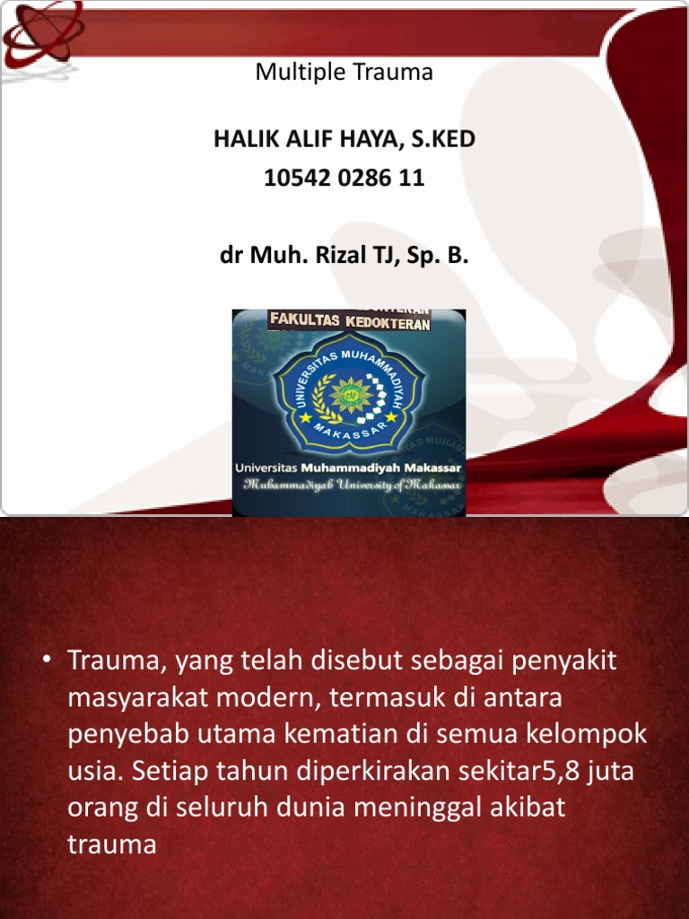 Multiple Trauma | PDF