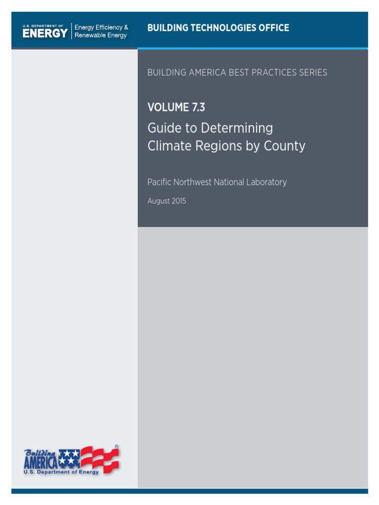 Climate Regions by County Guide | PDF | Climate | Hvac