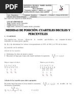 Ejercicios Resueltos de Cuartiles y Deciles | PDF | Ciencia y matemáticas | Tecnología