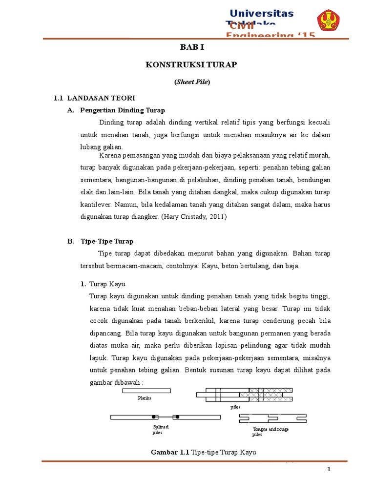 Teori Turap Mas | PDF