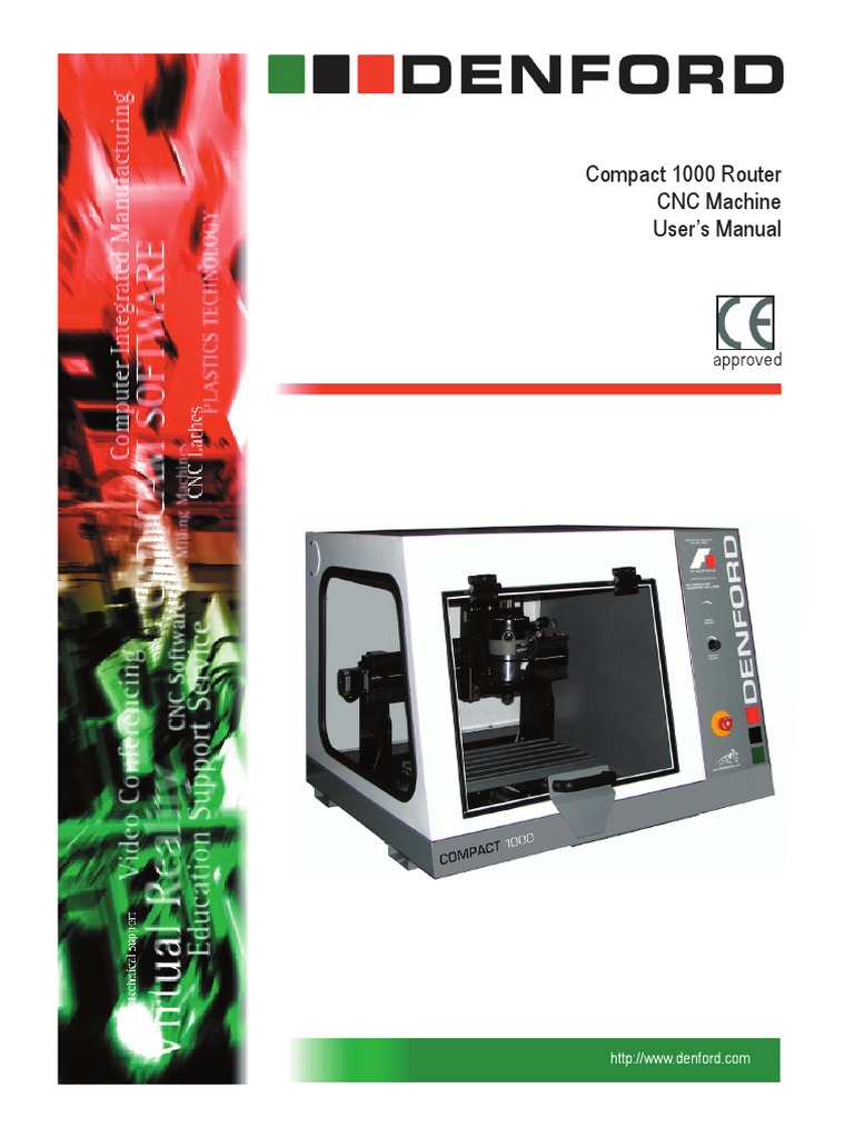 Compact 1000 Operator Manual | PDF | Numerical Control | Switch
