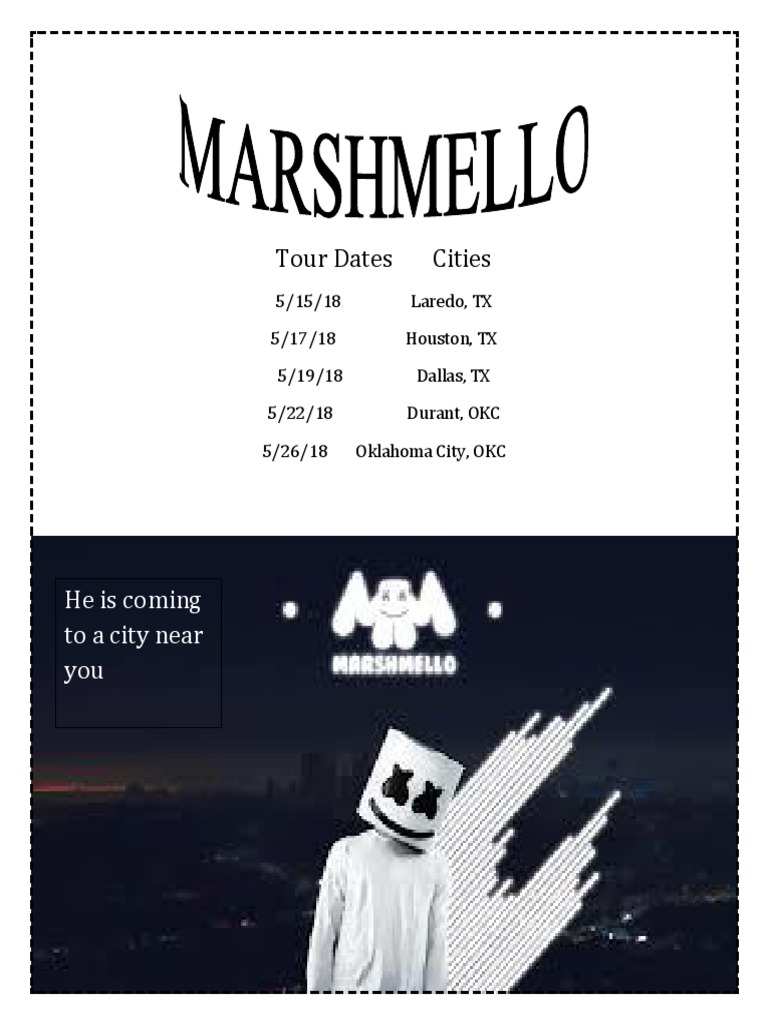 Tour Dates Cities New | PDF