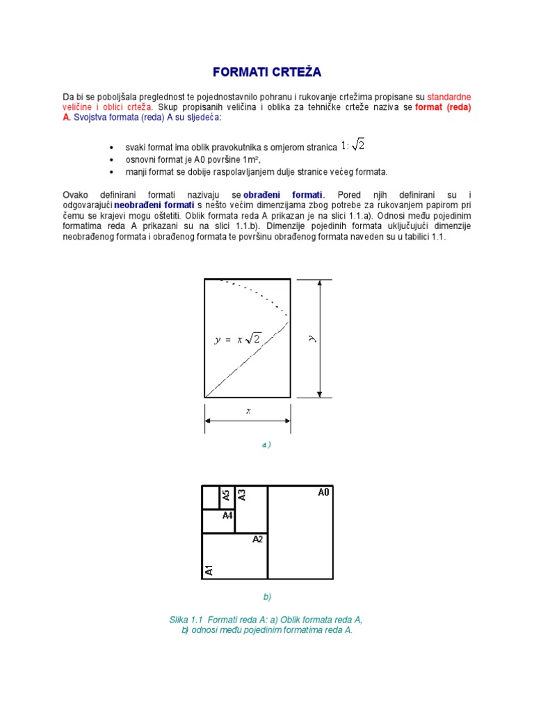 Tehnicko Crtanje | PDF
