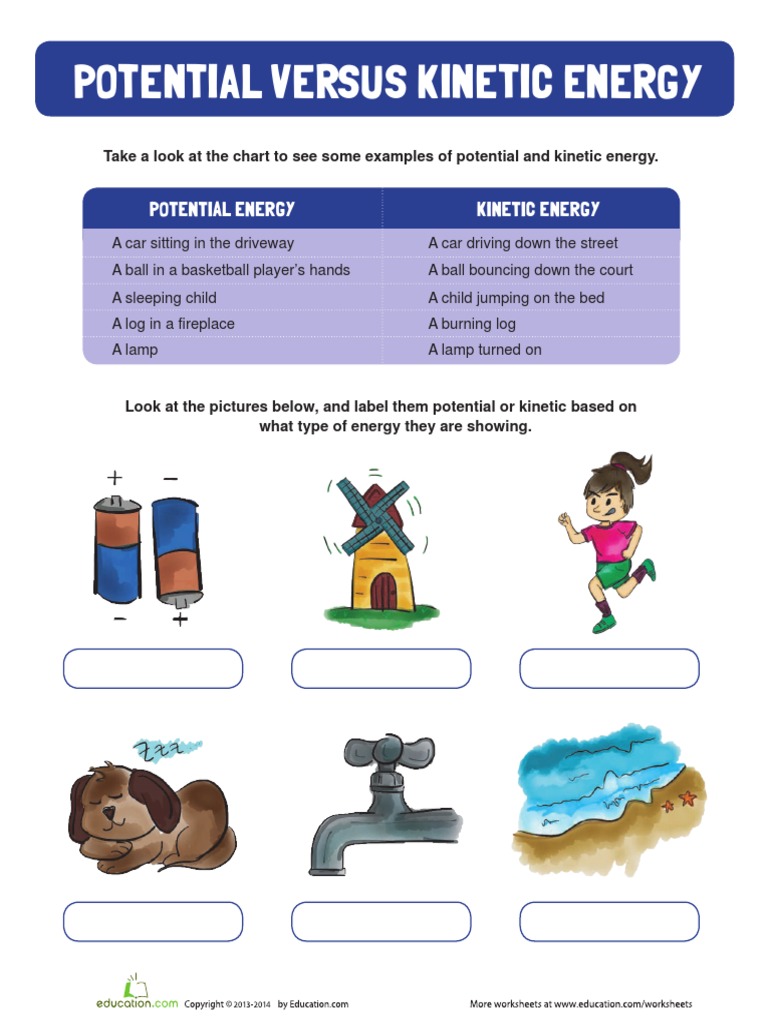 Potential Vs Kinetic Energy | PDF
