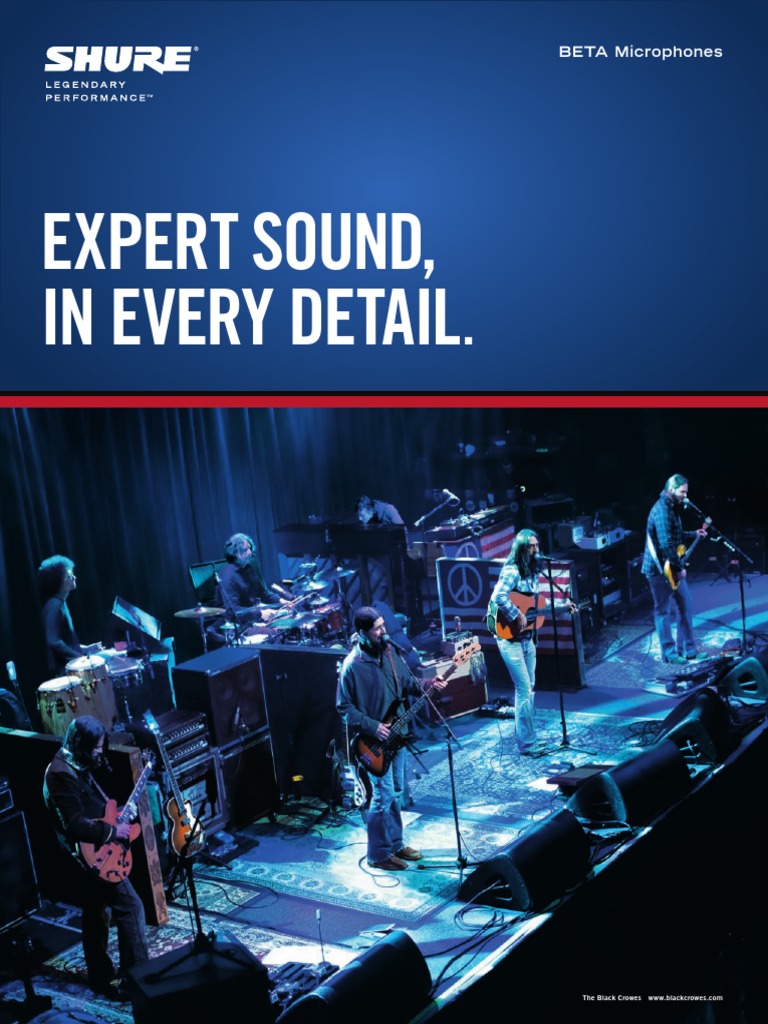 Pdf 2010 Beta Mic Brochure Pdf Pdf Microphone Sound