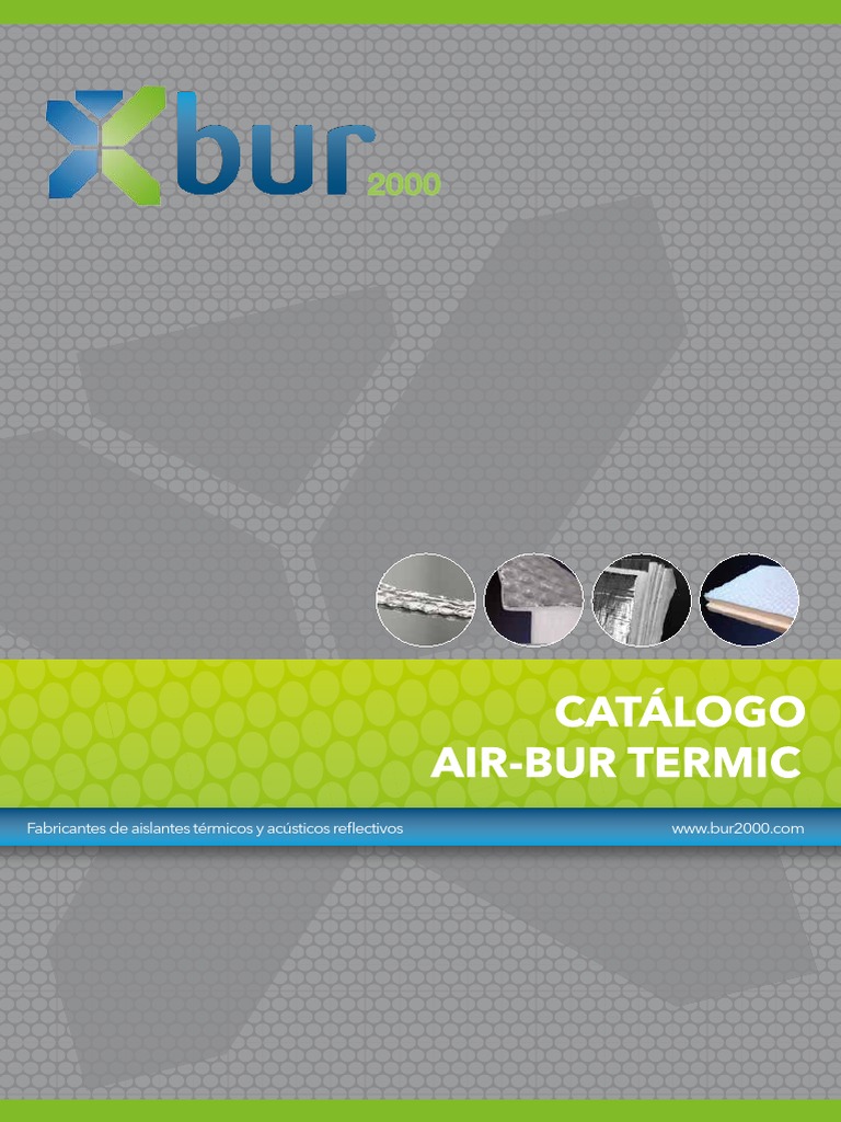 Catálogo AIR-BUR TERMIC 2017 | PDF | Aislamiento térmico ...