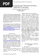 Plantilla Formato IEEE | PDF | Comillas | Microsoft Word