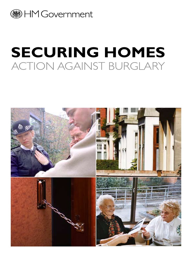 Securing Homes Against Burglary | PDF | Burglary | Police