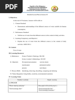 4 Water Cycle Detailed Lesson Plan | PDF | Water Vapor | Rain