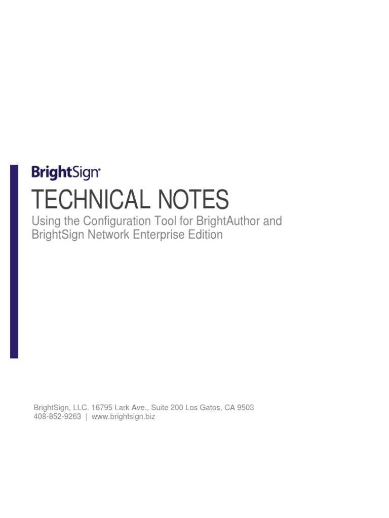 Configure BrightAuthor Installer for BSNEE | PDF | Installation (Computer Programs) | Zip (File ...