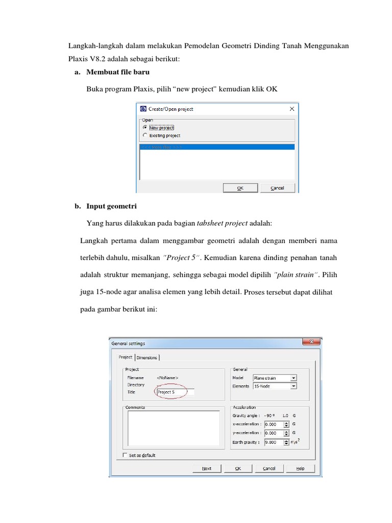 Tutorial Plaxis | PDF