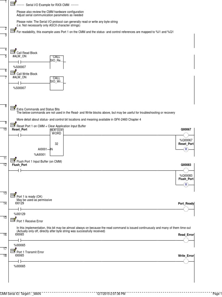 CMM Serial Io | PDF | String (Computer Science) | Byte