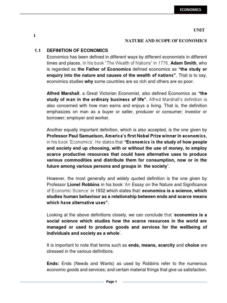 Elements of Economics | PDF | Supply (Economics) | Economics