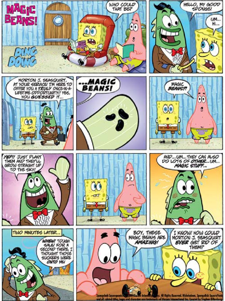 SpongeBob Squarepants Comic | PDF