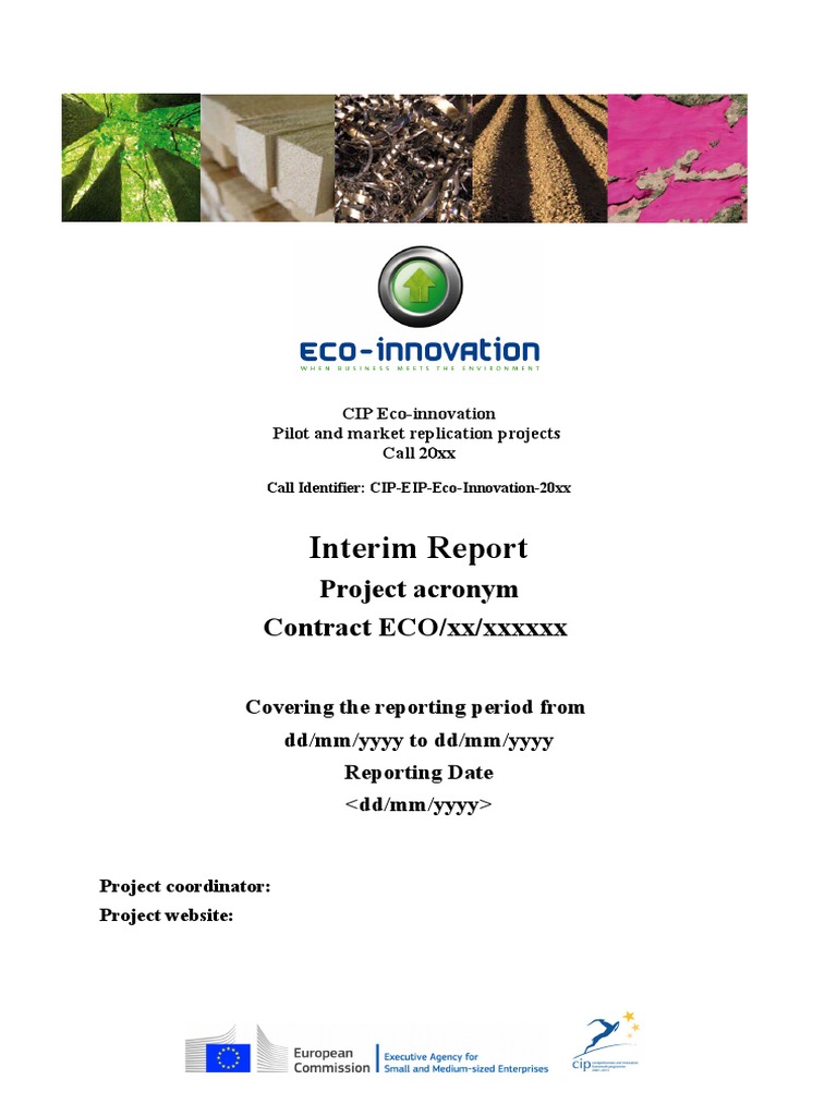 Interim Report: Project Acronym Contract ECO/xx/xxxxxx | PDF ...